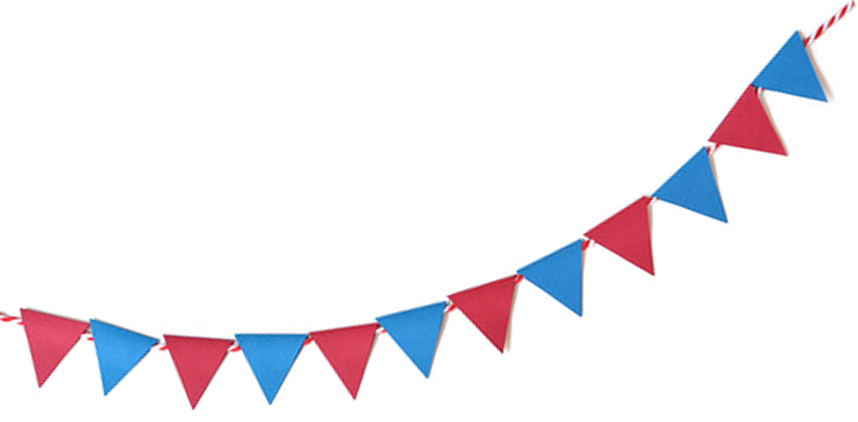 Banderines Verde Blanco Y Rojo - Streamers Transparent Clipart - Full ...