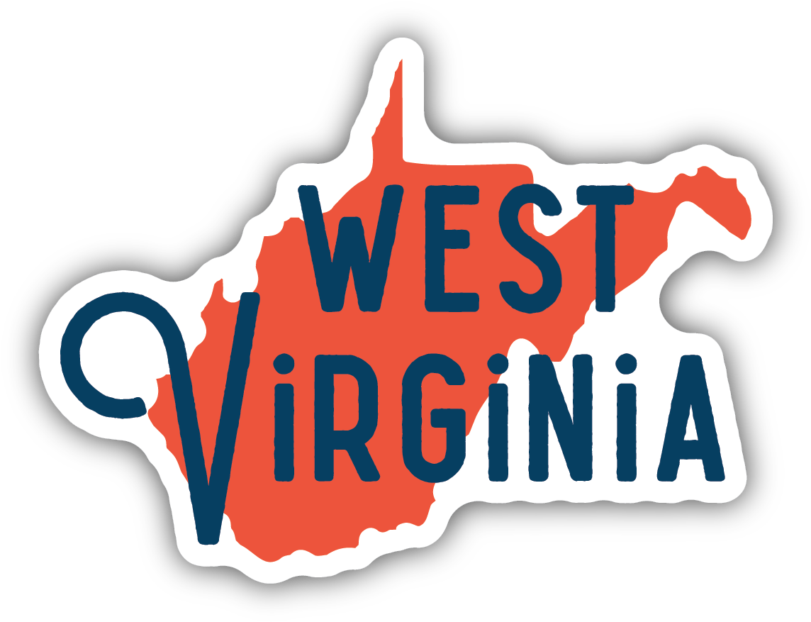 West Virginia State Sticker Clipart - Full Size Clipart (#5330300 ...