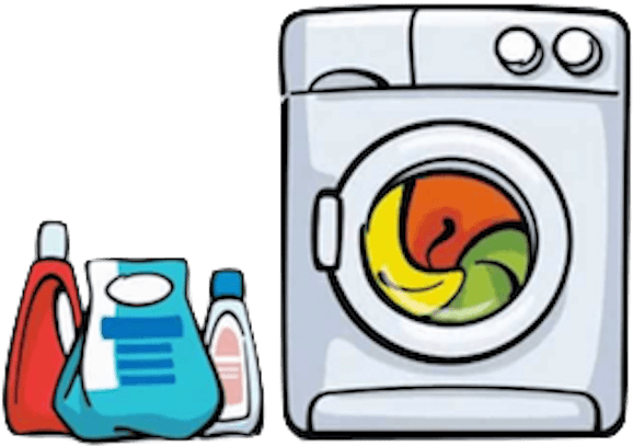 Cute Drawing Of Washing Machine Clipart - Full Size Clipart (#5330805 ...