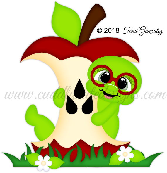 Apple Worm Clipart - Full Size Clipart (#5333915) - PinClipart