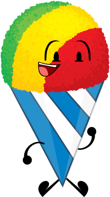 Snow Cone Clipart - Cartoon Snow Cone Png Transparent Png - Full Size ...