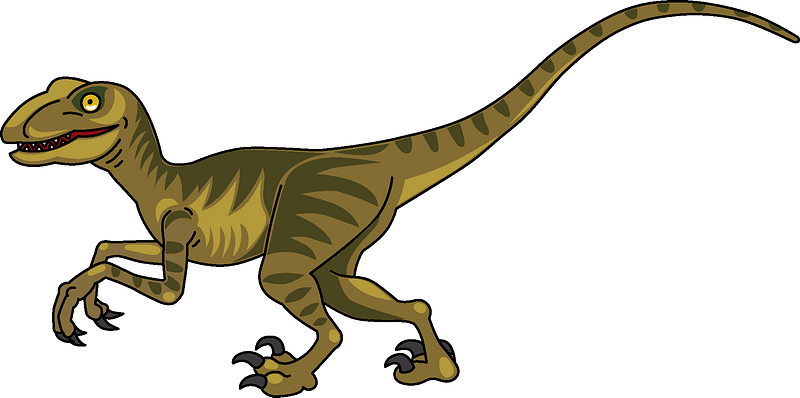 Velociraptor Clipart - Png Download - Full Size Clipart (#5336035 ...