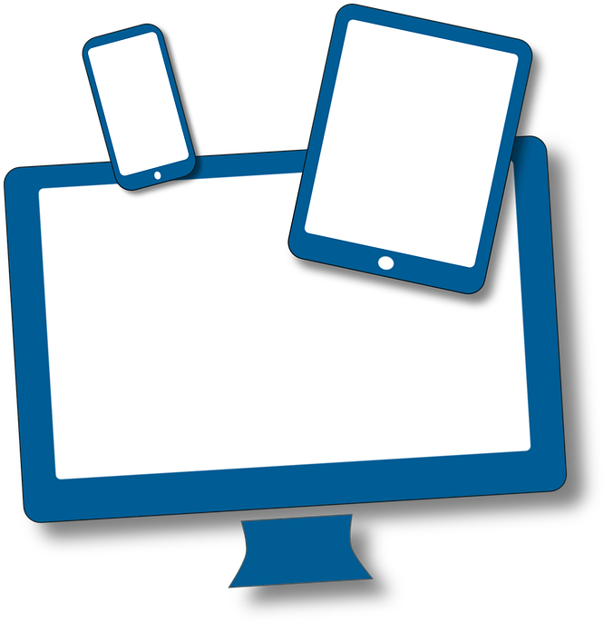 Computer Pc Clipart Computer Resource - Laptop Mobile Tab Png ...