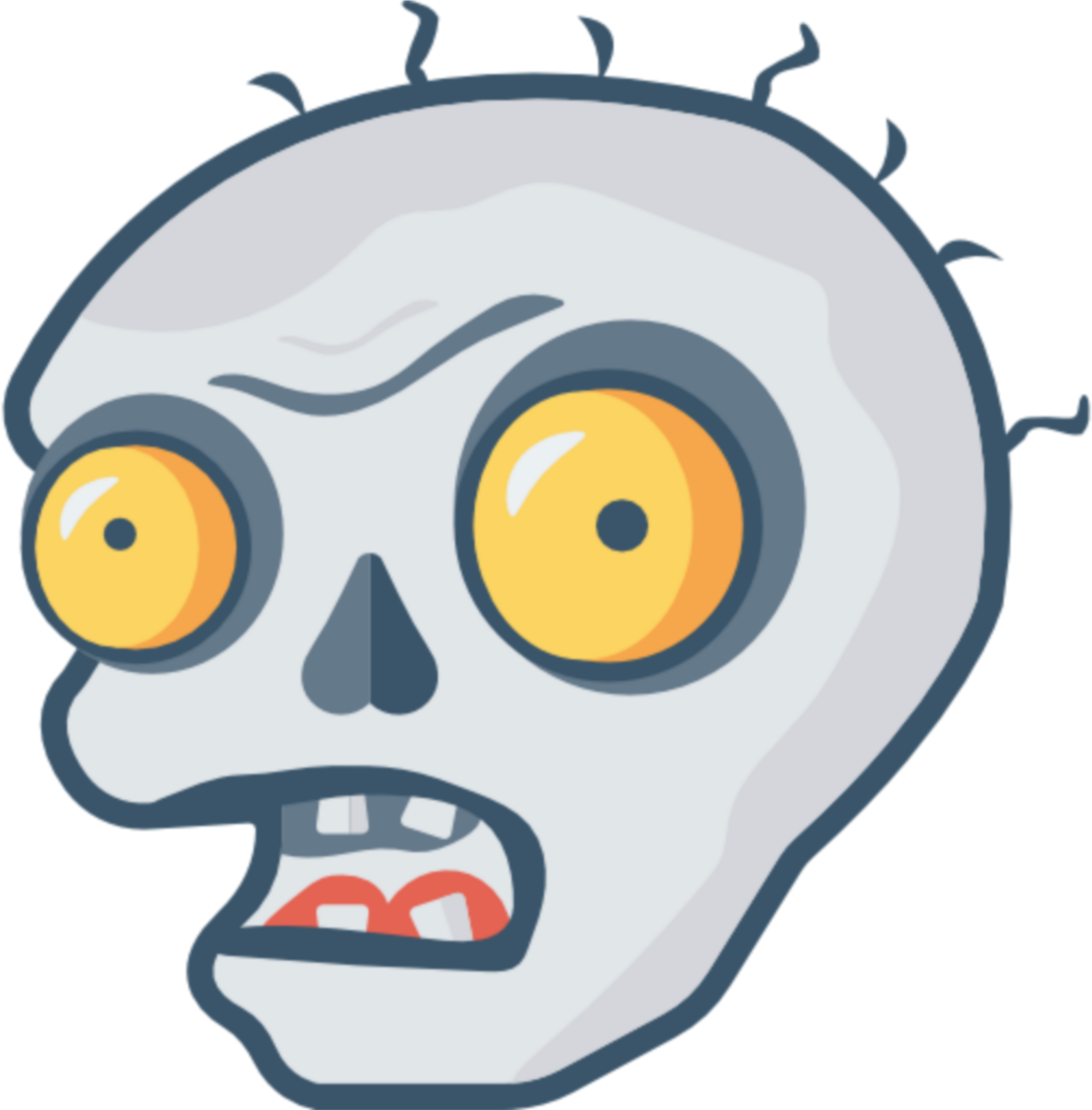 Download ⚪😵⚪ #ftestickers #halloween #zombie #zombieface #scary ...