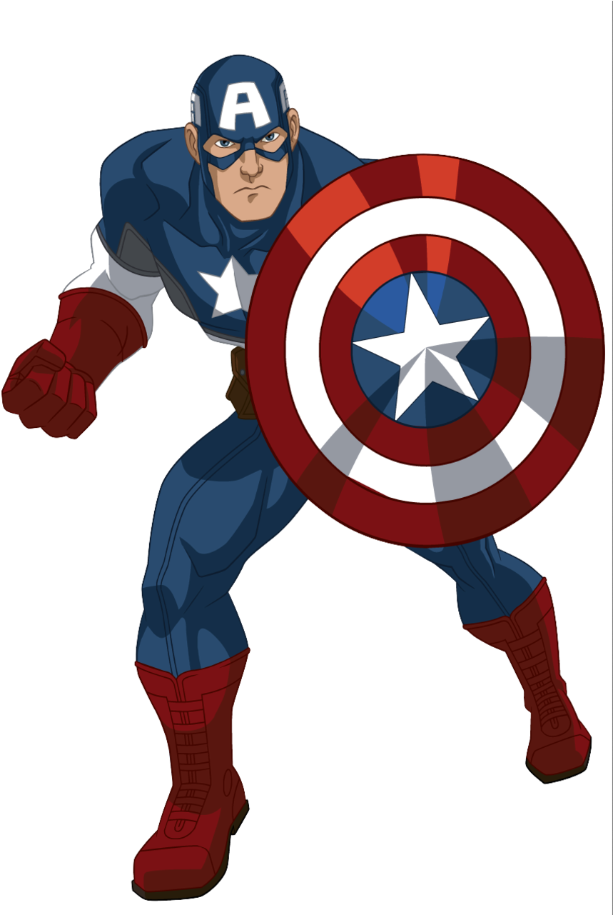 Head Clipart Captain America, Head Captain America - Avengers Captain ...