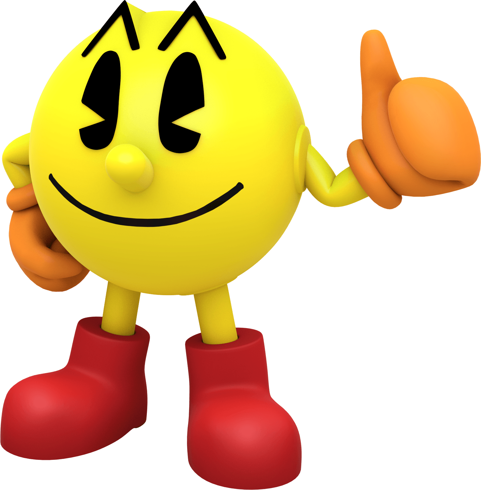 Pacman Large Standing Transparent Png Stickpng - Pac Man Transparent ...