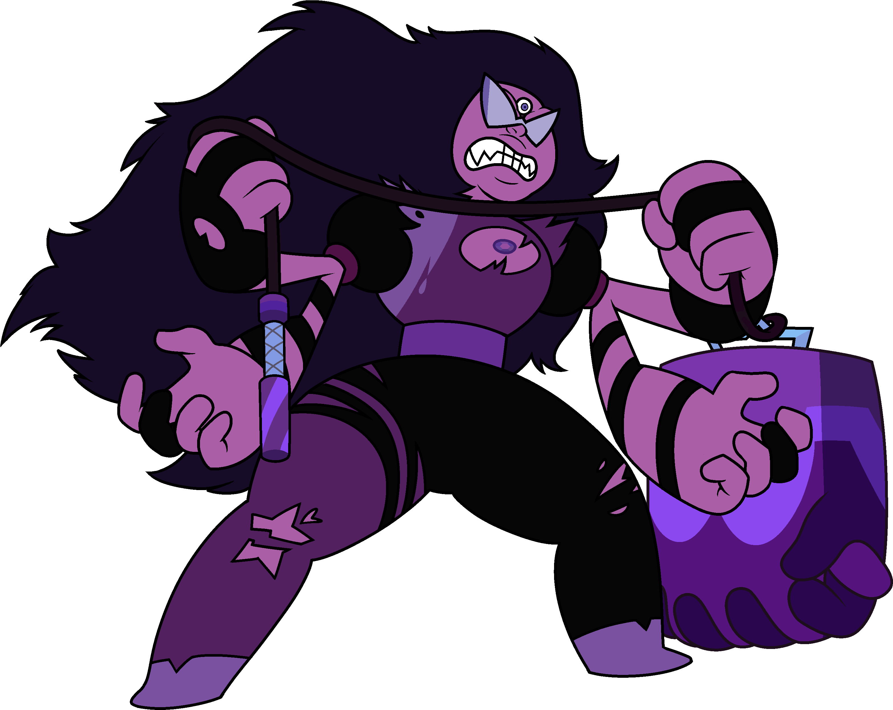 Image Sugilite Coach Steven - Amethyst Steven Universe Sugilite Clipart ...