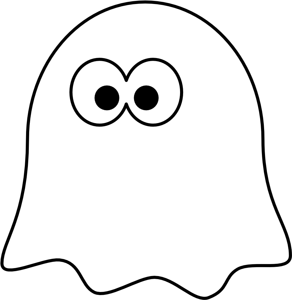 Transparent Halloween Clip Art Black And White - Animated Ghost - Png ...