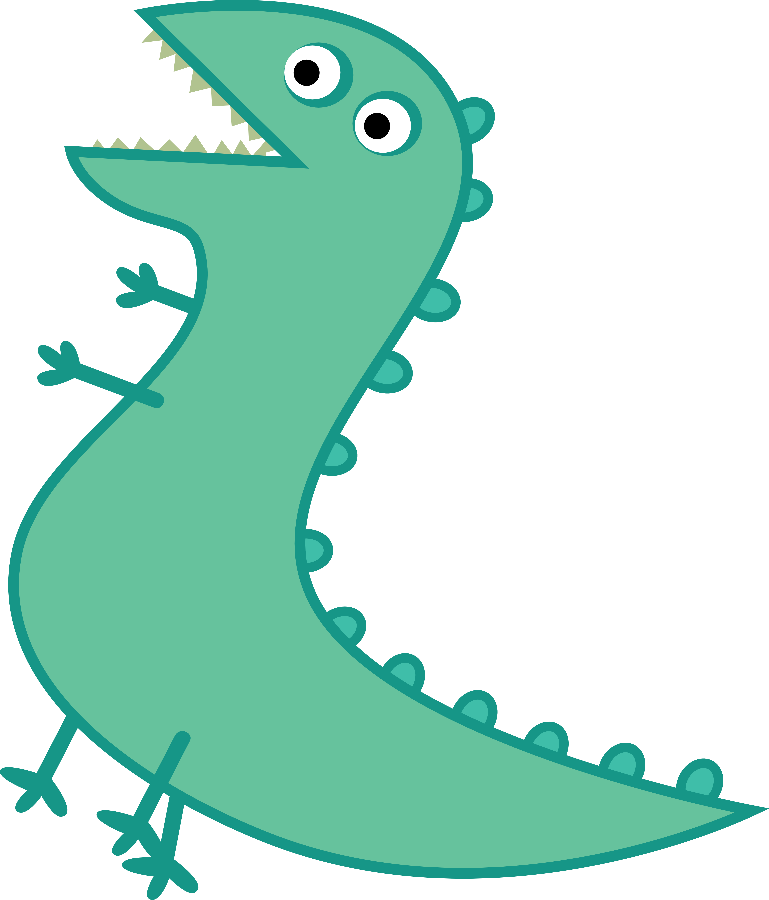 Dinosaurio De George Peppa Clipart - Full Size Clipart (#5345111 ...