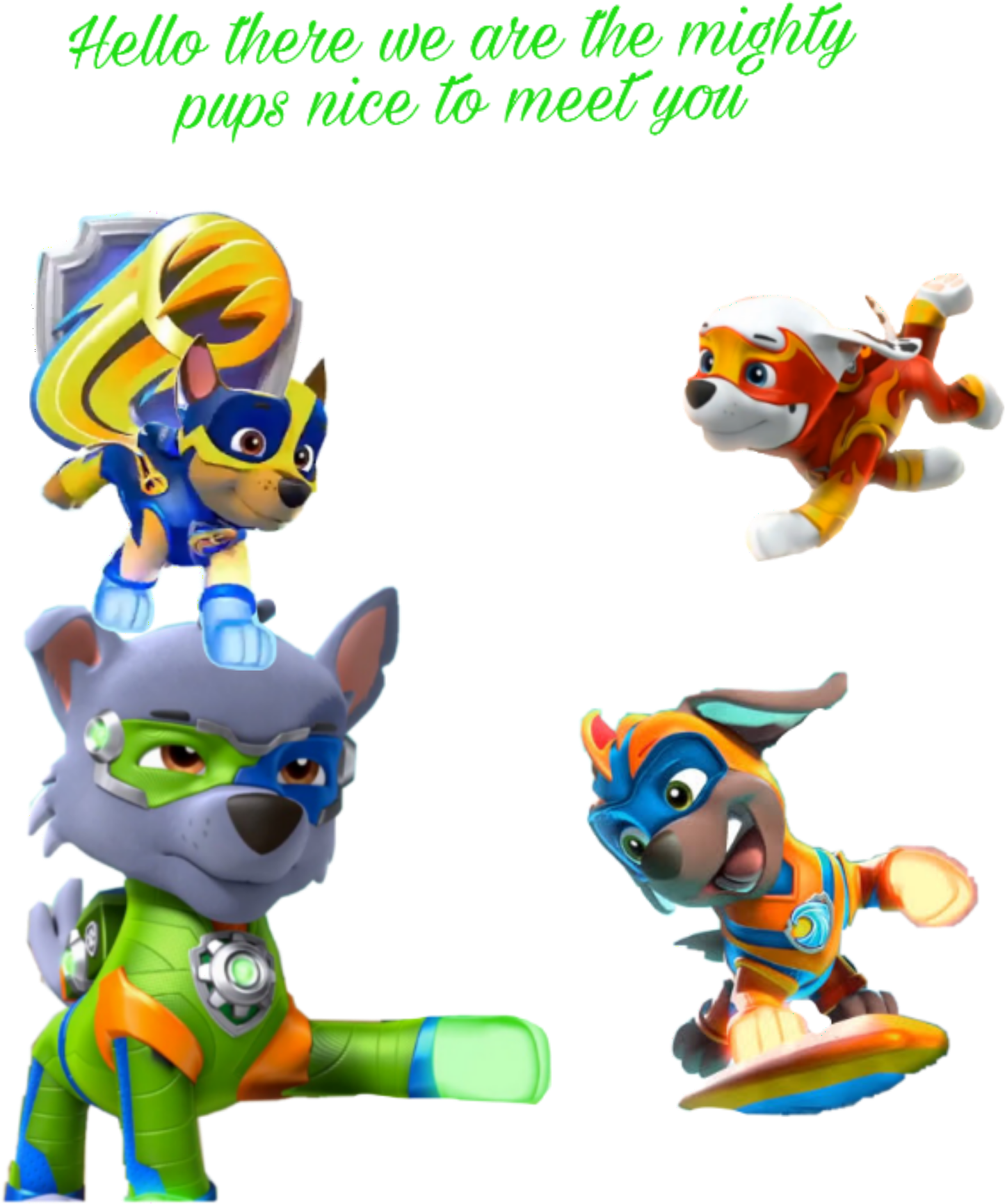 #paw Patrol - Paw Patrol Mighty Pups Rocky Clipart - Full Size Clipart ...