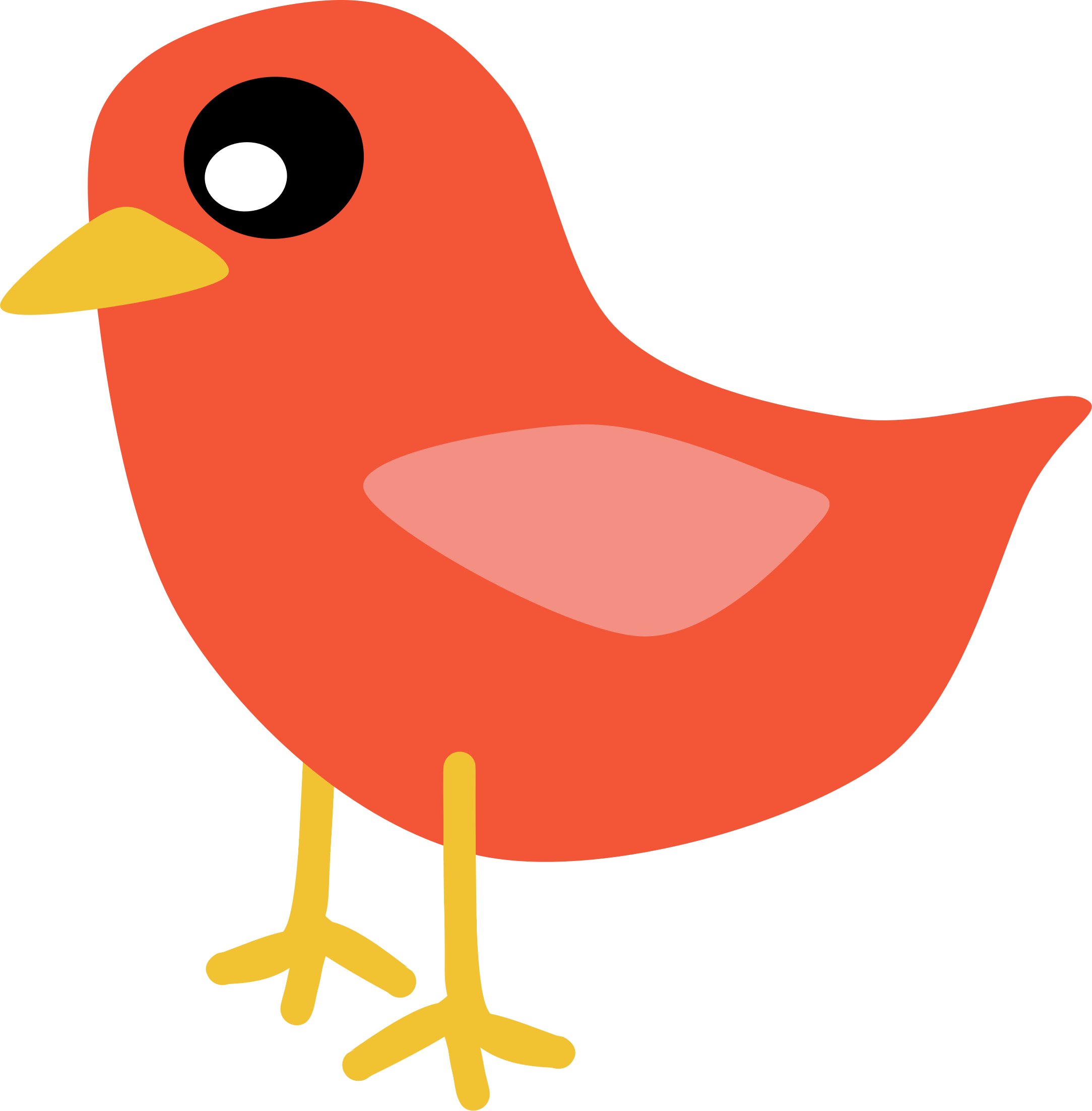 Transparent Red Bird Clipart - Birds - Png Download - Full Size Clipart ...