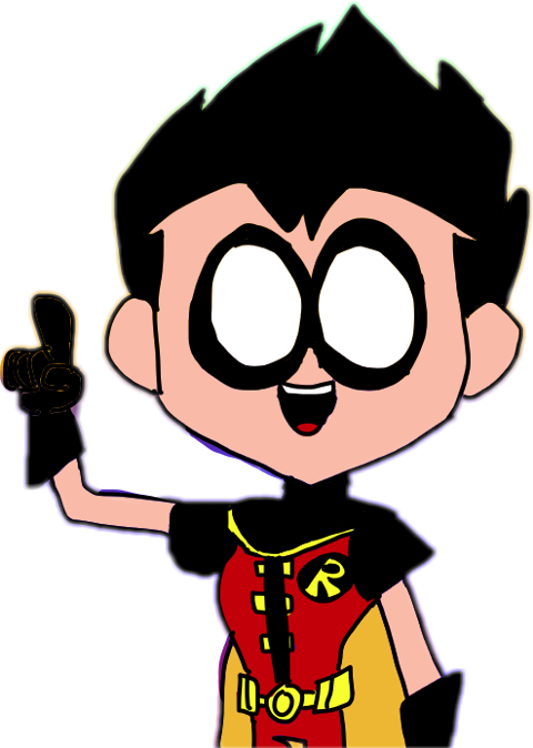 Robin Teen Titans Go Icon Clipart - Full Size Clipart (#5351726 ...