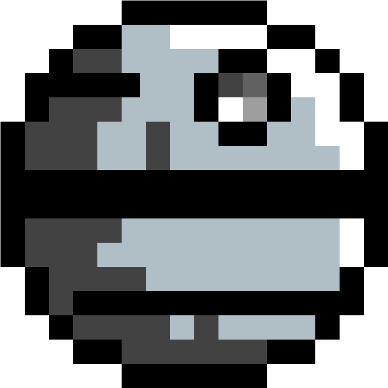 Pokemon Mega Stone Sprite , Png Download - Small Minecraft Death Star ...