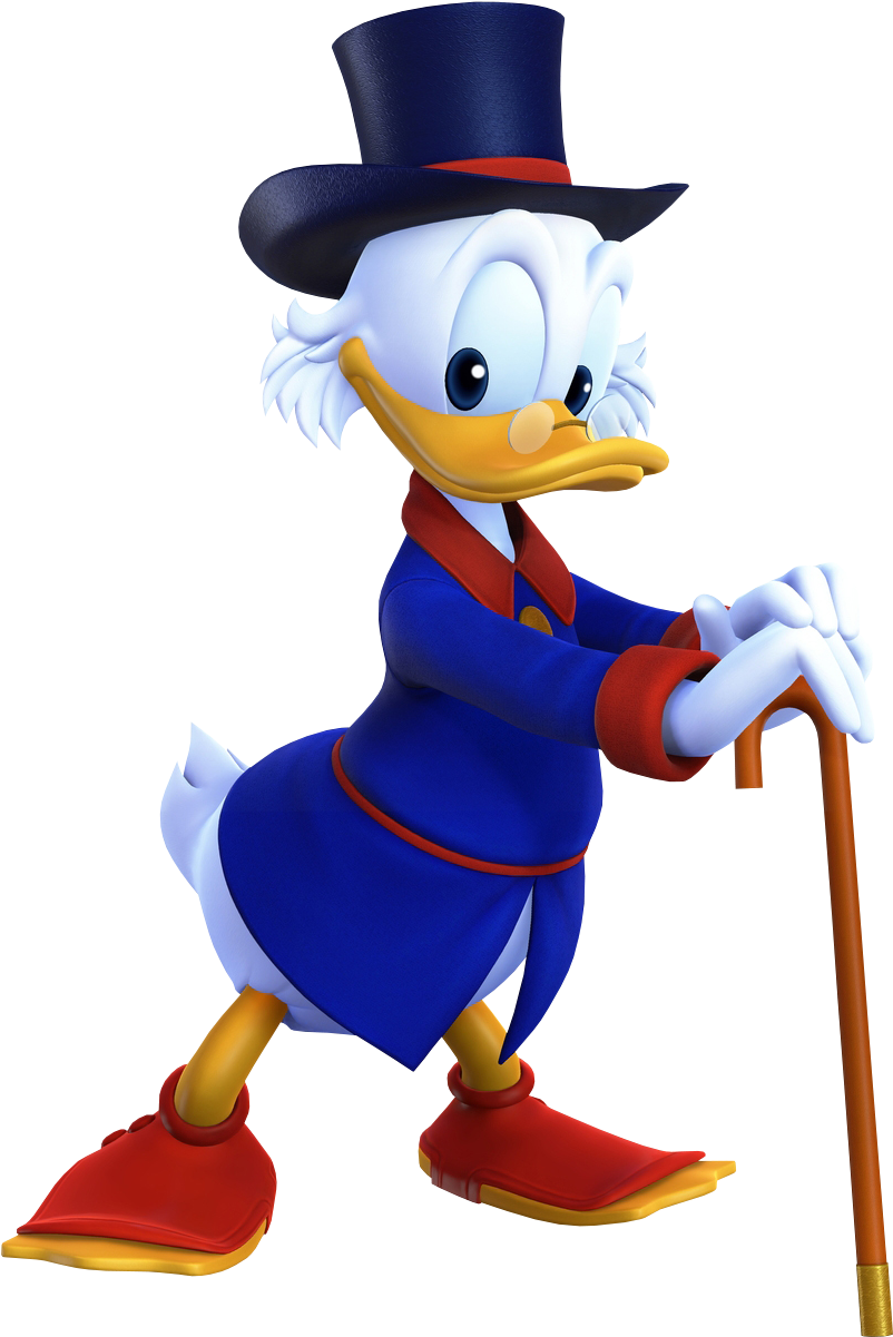 Kingdom Hearts Wiki - Kingdom Hearts Uncle Scrooge Clipart - Full Size ...