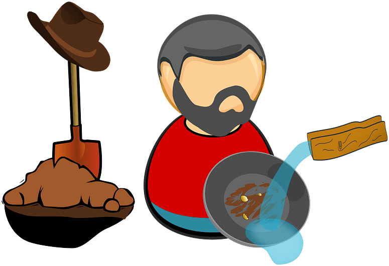 Gold-digger Clipart - Clipart Aus Gold Rush Transparent - Png Download ...