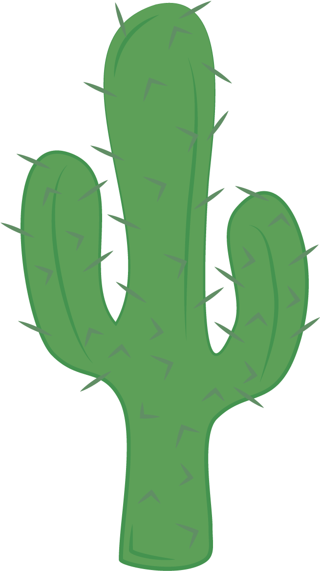Cartoon Cactus Png- - Cactus Transparent Clipart - Full Size Clipart ...