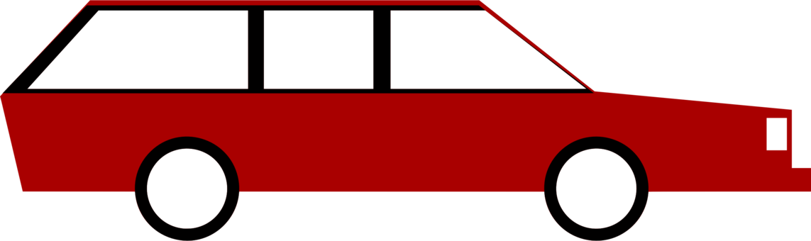 Red Station Wagon Clip Art - Png Download - Full Size Clipart (#5361781 ...