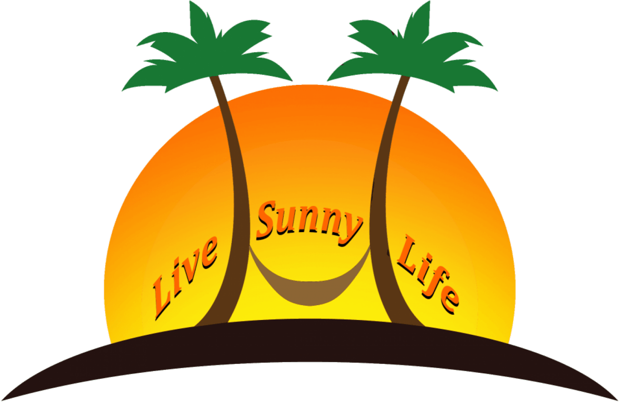 Live Sunny Life - Illustration Clipart - Full Size Clipart (#5367879 ...