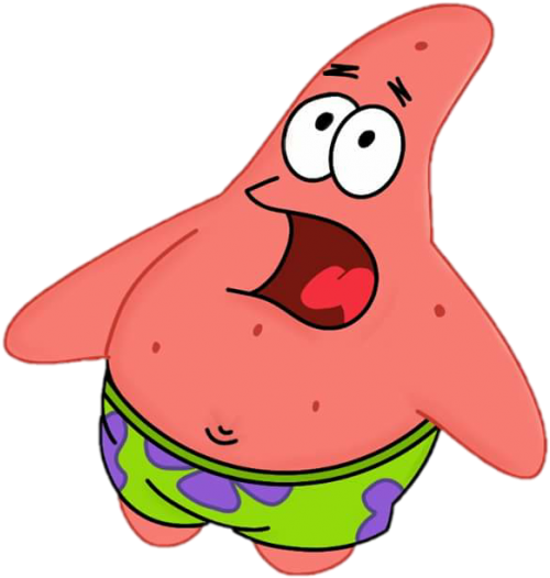 Patrick Png Clipart - Full Size Clipart (#5368768) - PinClipart