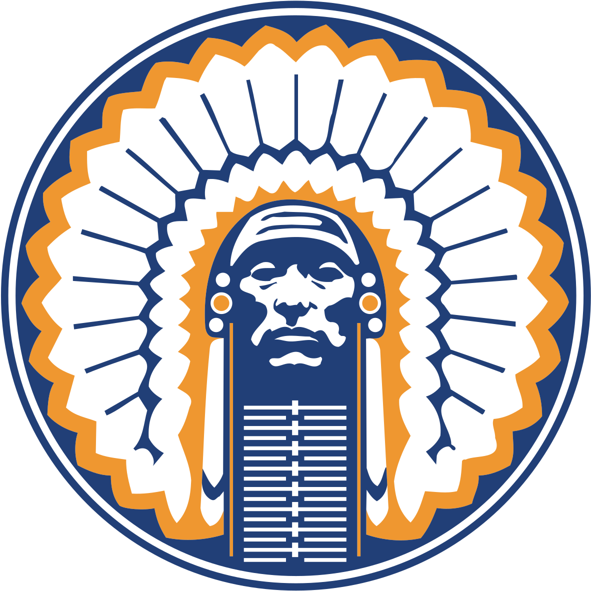 Chief Illiniwek Logo Png Clipart - Full Size Clipart (#5369619 ...