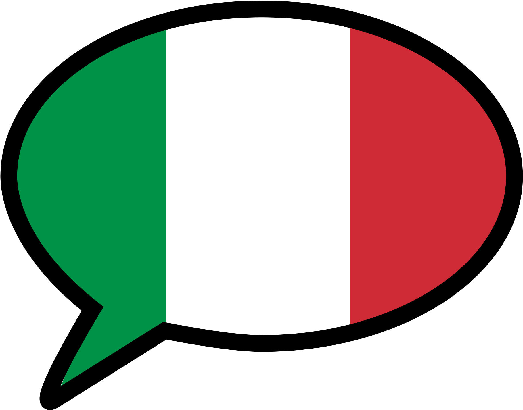 Graphic Transparent Stock Balloons Svg Oval - Italian Speech Balloon ...