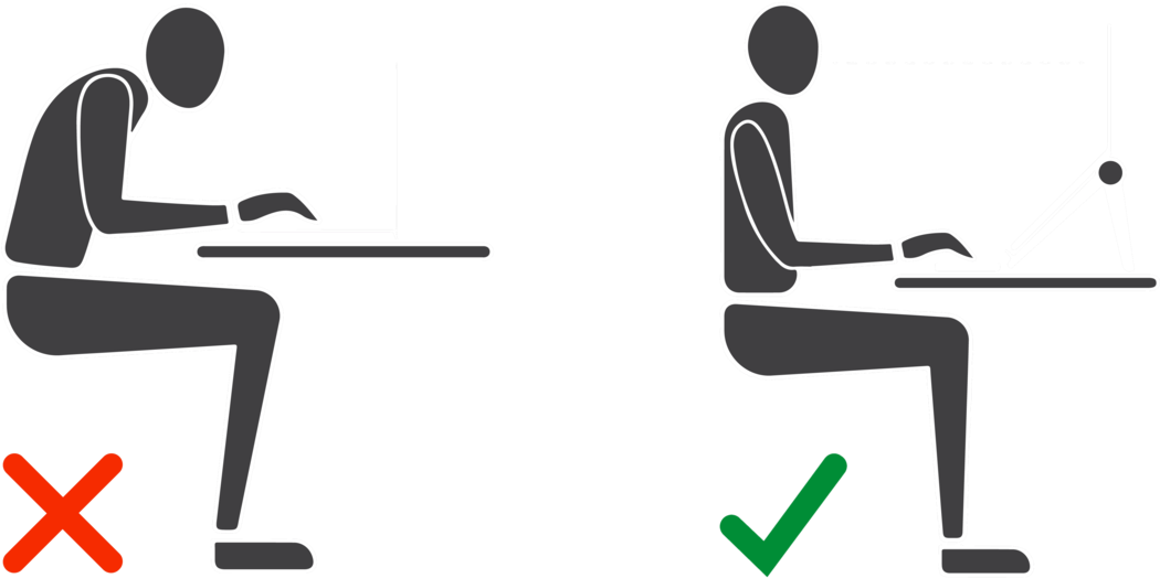 Sit Clipart Proper Posture, Sit Proper Posture Transparent - Sitting ...