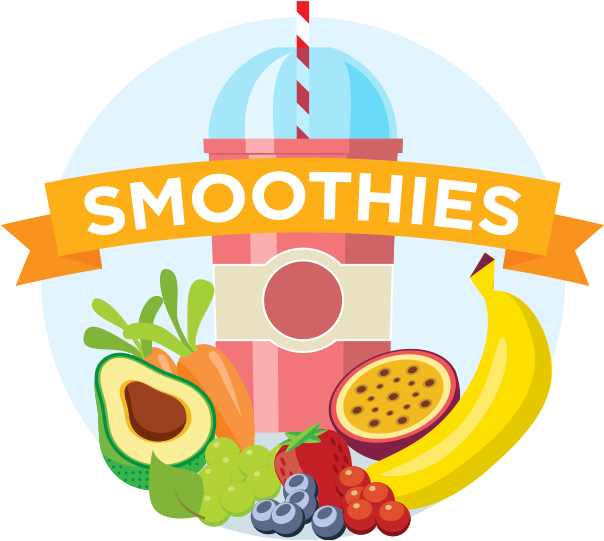 Yellow Clipart Smoothie - Fruit Shake Logo Transparent - Png Download ...