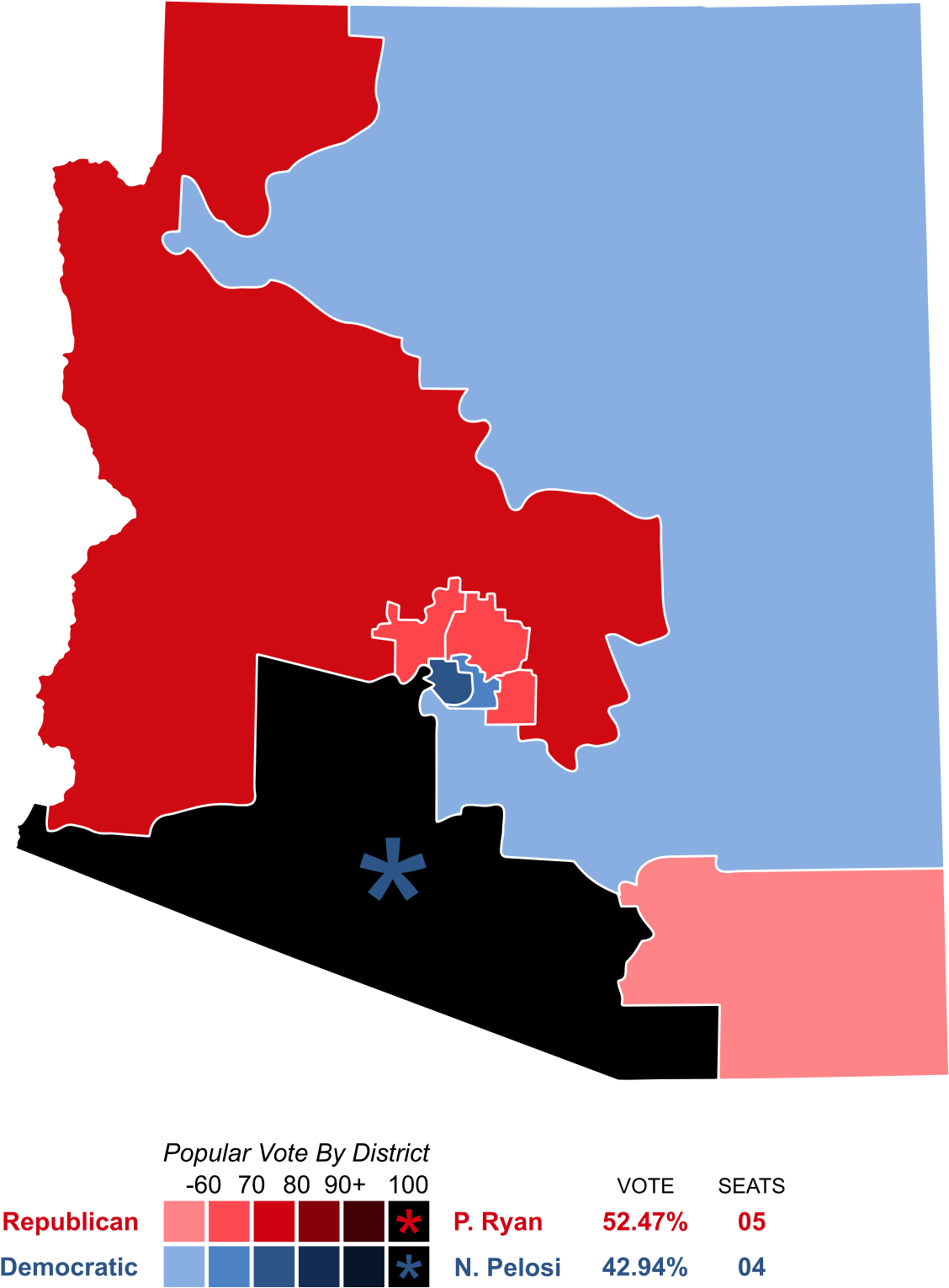 Phoenix Arizona 2016 Election Results Clipart - Full Size Clipart ...