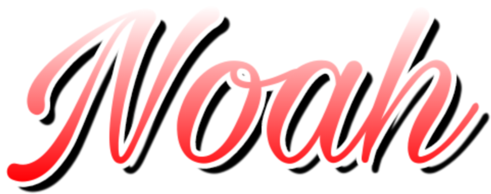 #noah #noahschnapp - Calligraphy Clipart - Full Size Clipart (#5378026 ...