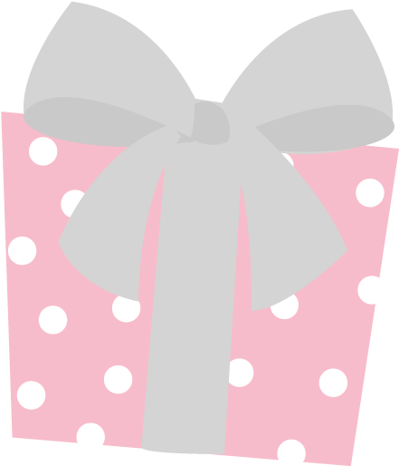 Birthday Present Clipart Polka Dot - Polka Dot - Png Download - Full ...