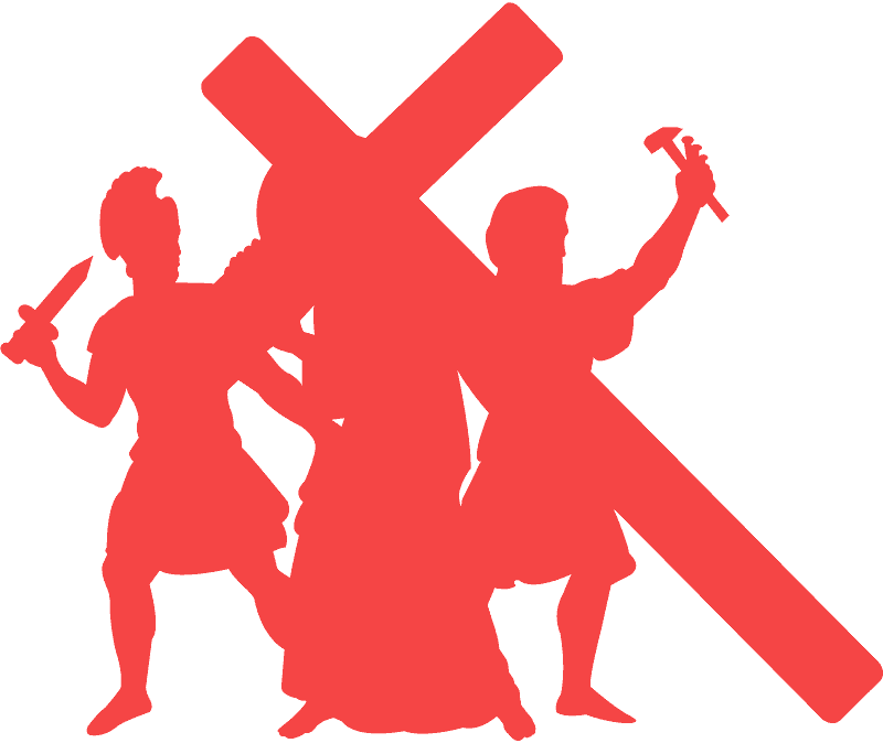 Download Stations Of The Cross Silhouette Clipart (#5378712) - PinClipart
