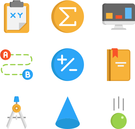Download Symbols Vector Math - Math Icons Clipart Png Transparent Png ...