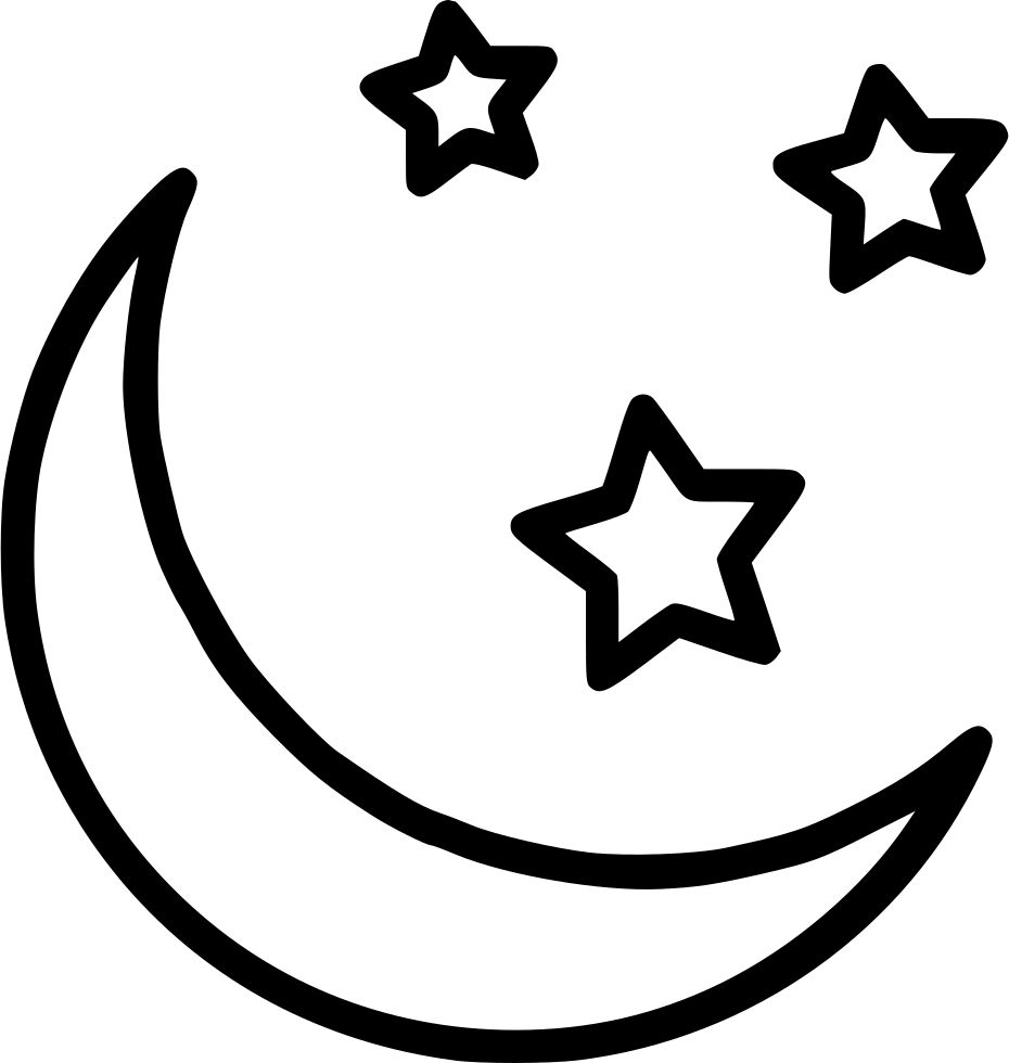 Moon And Stars Png - Moon And Stars Transparent Clipart - Full Size ...