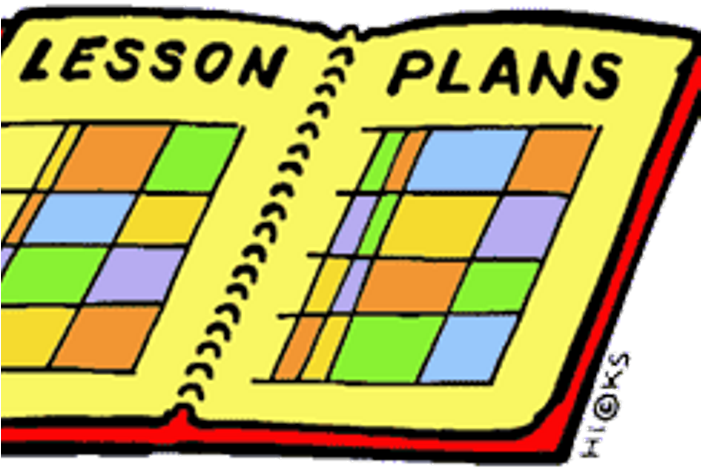 Planner Clipart Lesson Plan, Planner Lesson Plan Transparent - Lesson ...