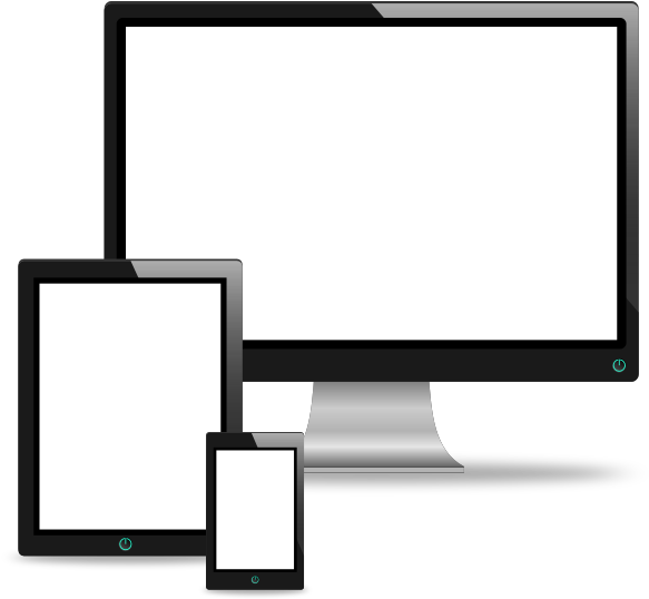 Computer, Tablet And Phone - Tablet Pc Mobile Png Clipart - Full Size ...
