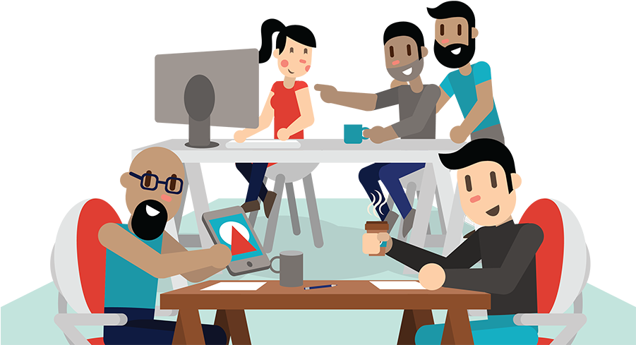 Plan Clipart Colleague - Coworking Png Transparent Png - Full Size ...