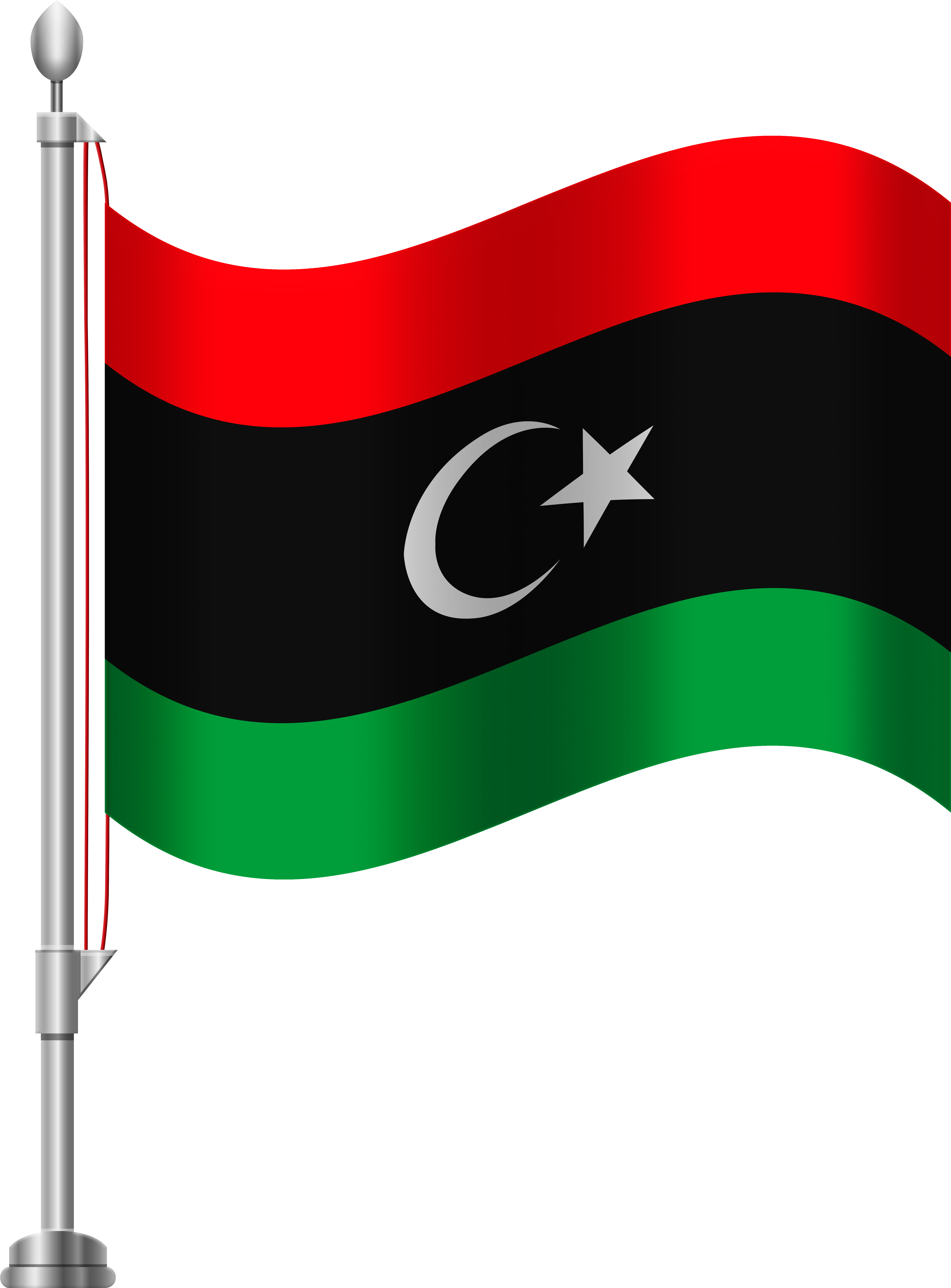 Download Libya Flag Png Clip Art Transparent Png (#5387962) - PinClipart