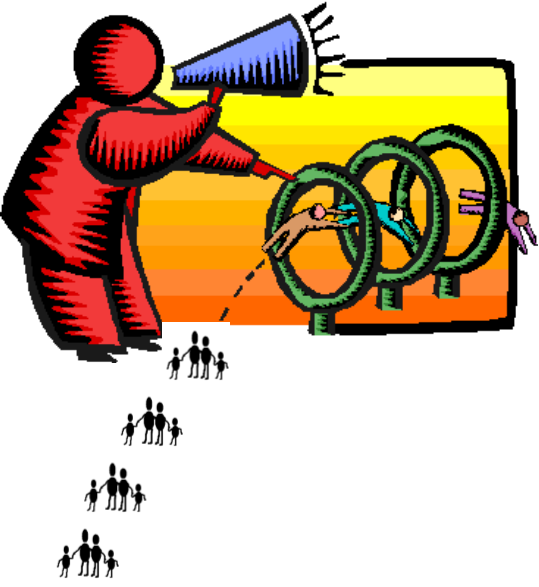 Jumping Through Hoops Clipart - Full Size Clipart (#5387984) - PinClipart