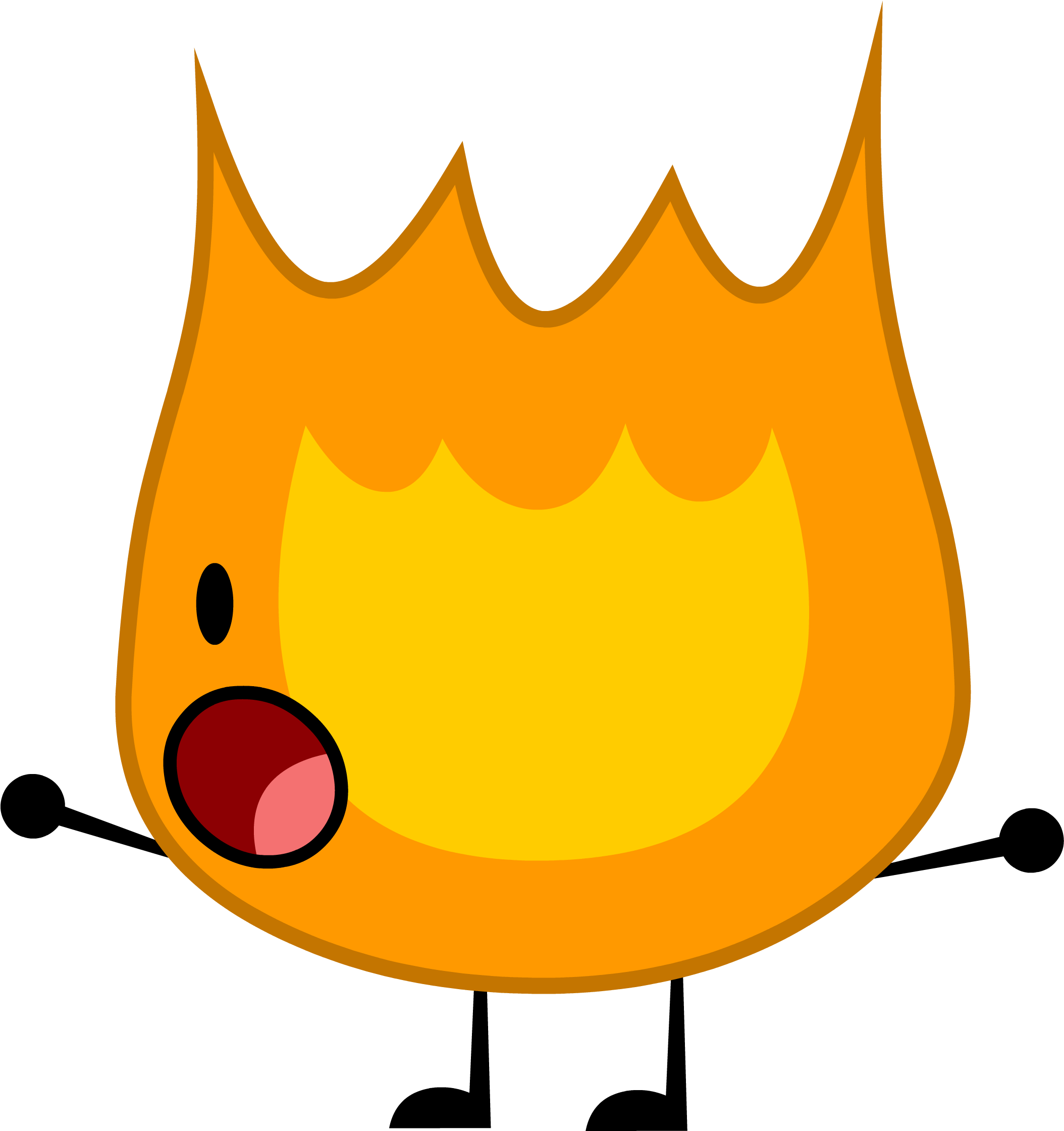 Battle For Dream Island Wiki - Battle For Dream Island Firey Clipart ...