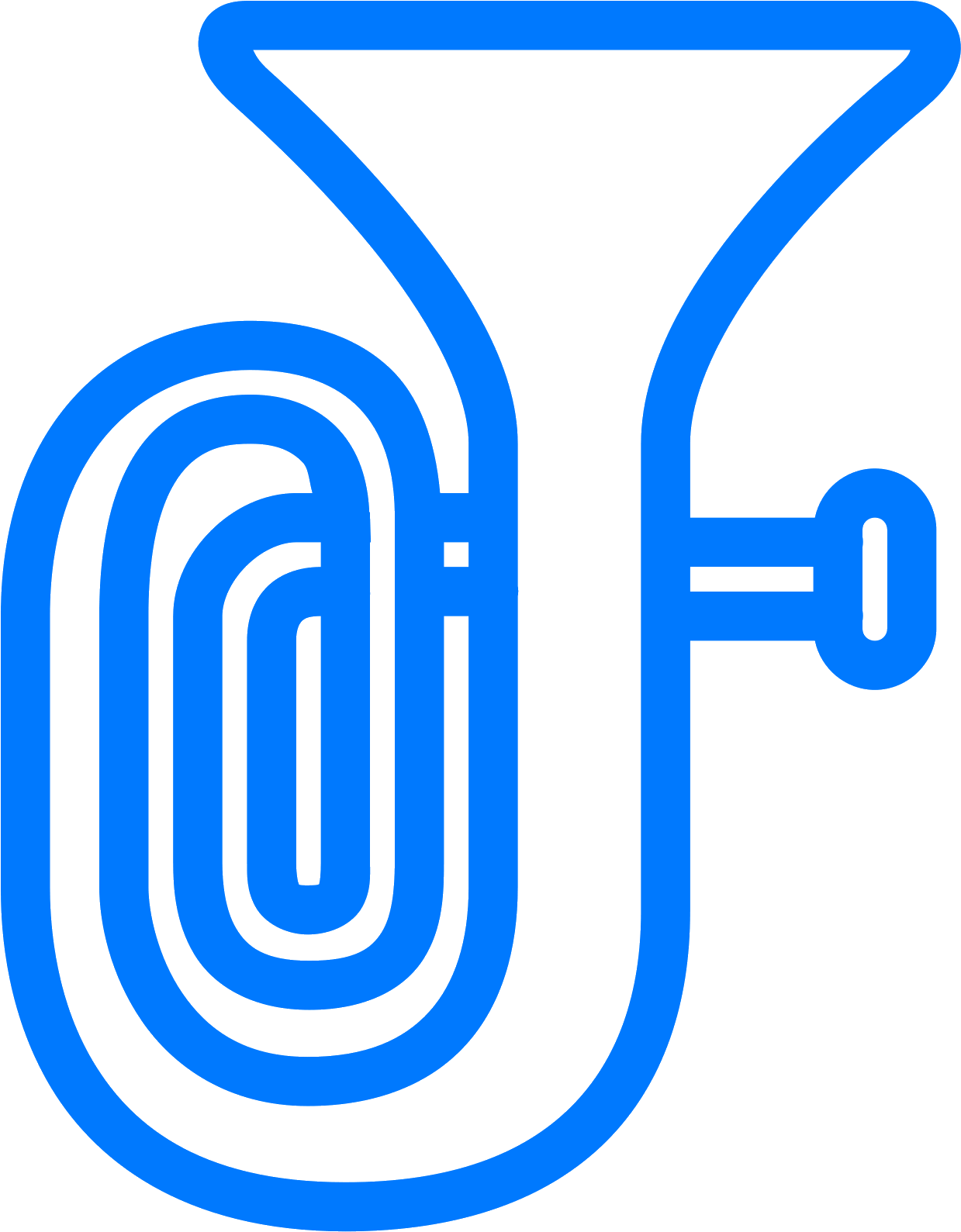 Easy Tuba Drawing Clipart - Full Size Clipart (#5391928) - PinClipart