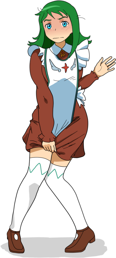 Leg Clipart Short Leg - Anime Skirt Too Short - Png Download - Full ...