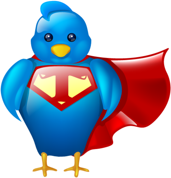 Twitter Clipart Jpg Download Super Twitter - Super Bird Clip Art - Png ...