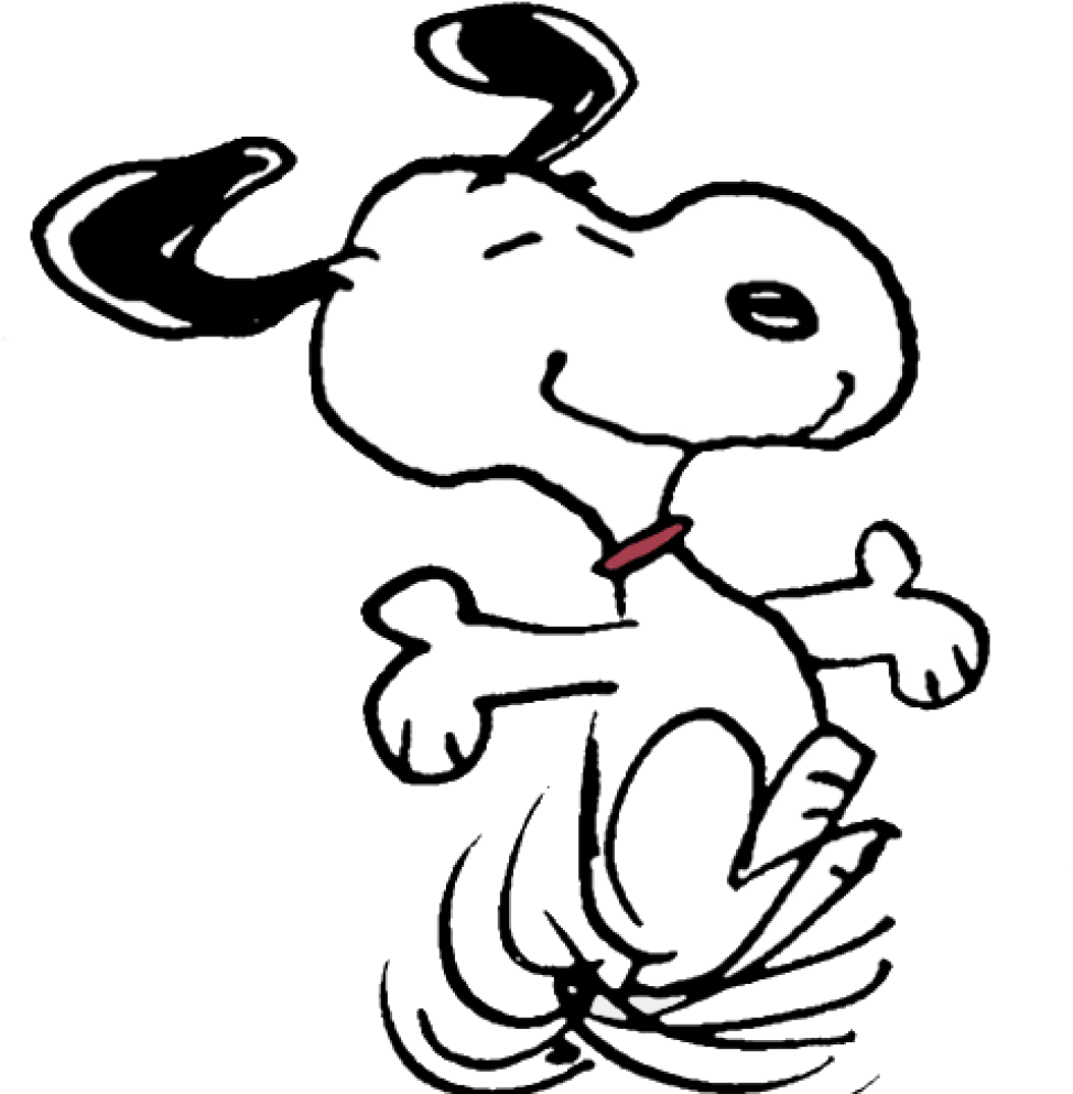 Download Transparent Snoopy Clipart - Dancing Snoopy - Png Download ...