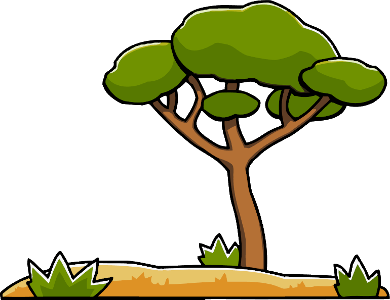 Tree Clip Art Freeuse - Savanna Png Transparent Png - Full Size Clipart ...