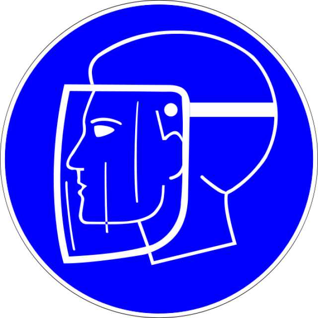 Download Lab Clipart Ppe - Face Shield Ppe Symbol - Png Download ...