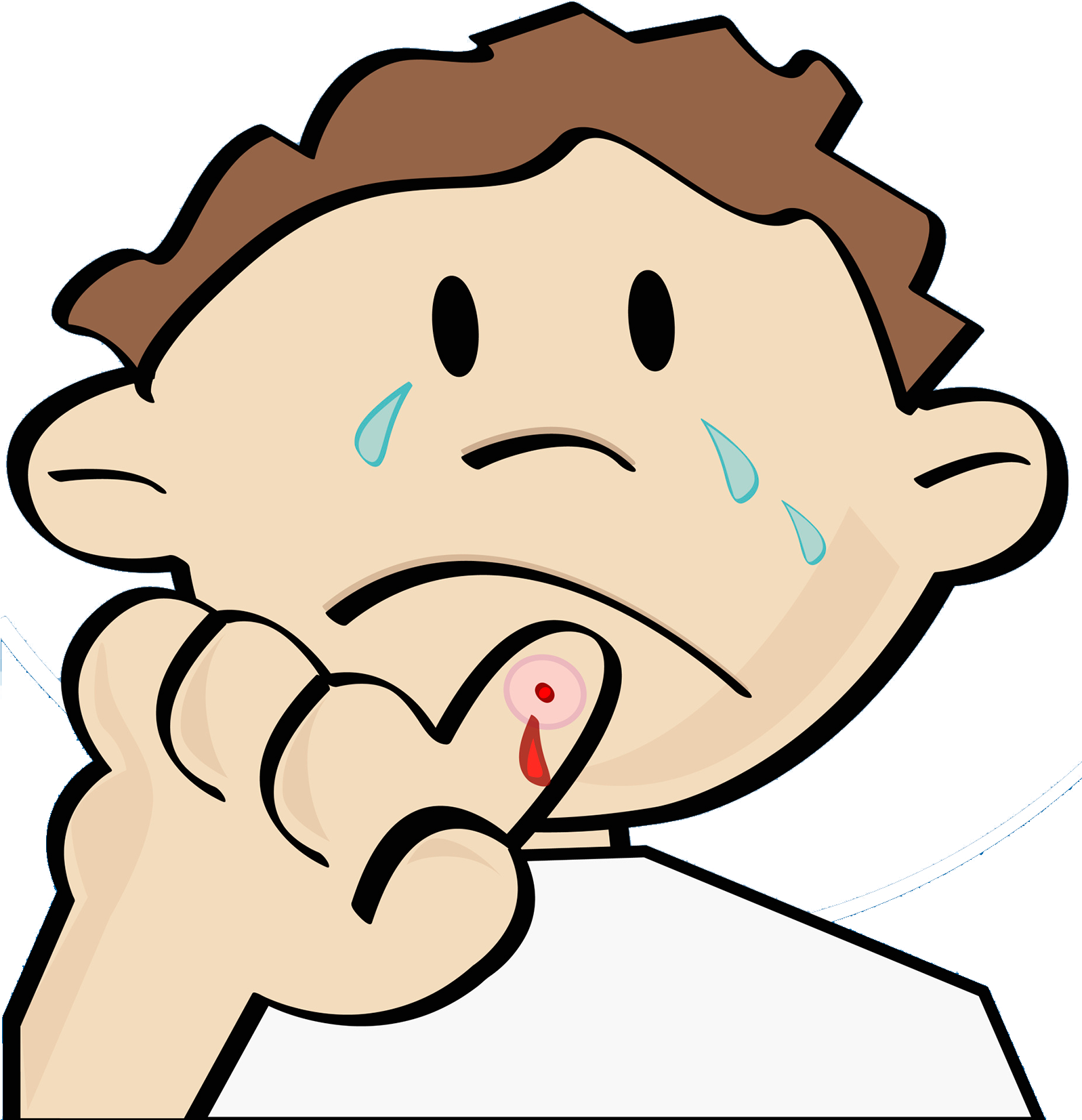 Download Injured Child Png - Cartoon Boy Crying Clipart (#544908 ...