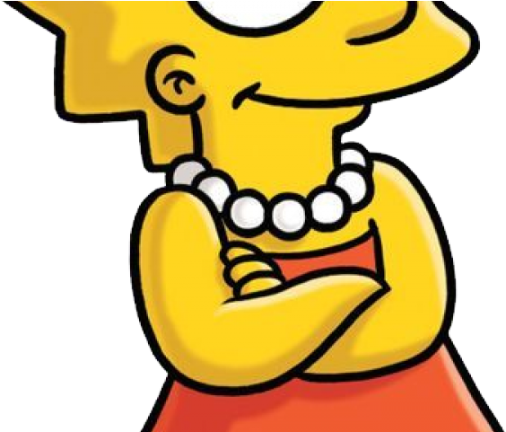 The Simpsons Clipart Transparent Background - Lisa Simpson - Png ...