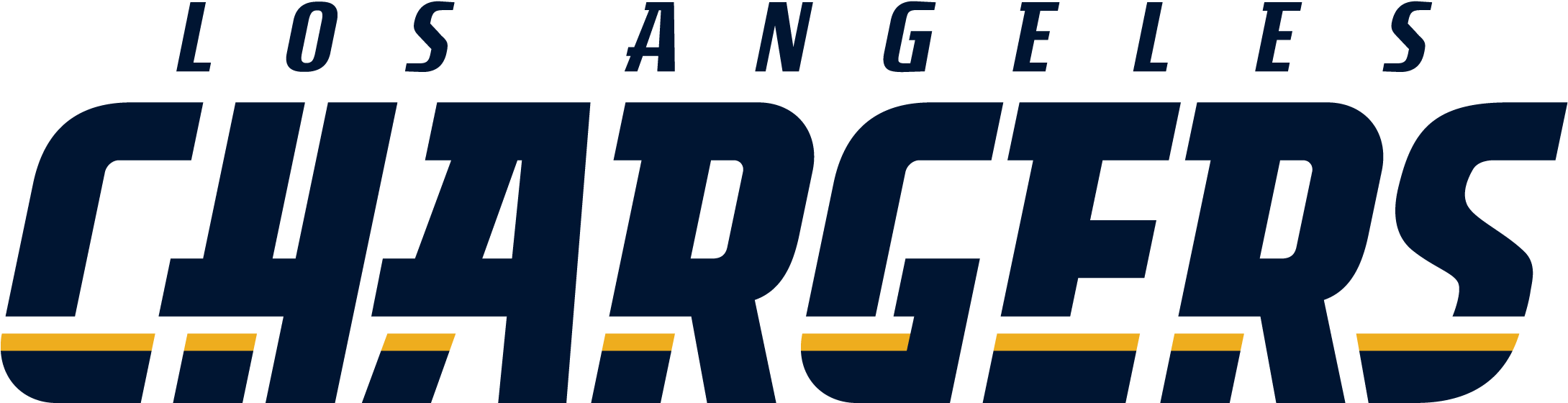 Los Angeles Chargers Logo Font - Los Angeles Chargers Clipart - Full ...