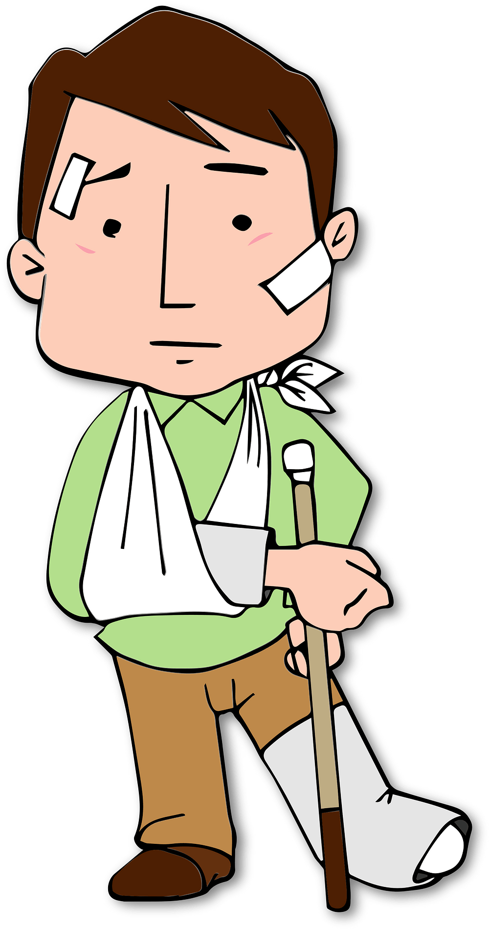 Injured Clipart - Png Download - Full Size Clipart (#5400606) - PinClipart