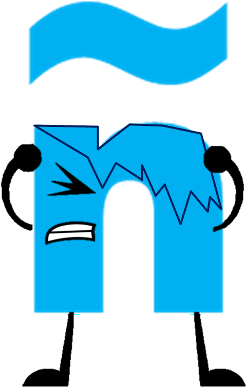 The Object Shows Community Wiki - Blue Enye Clipart - Full Size Clipart ...